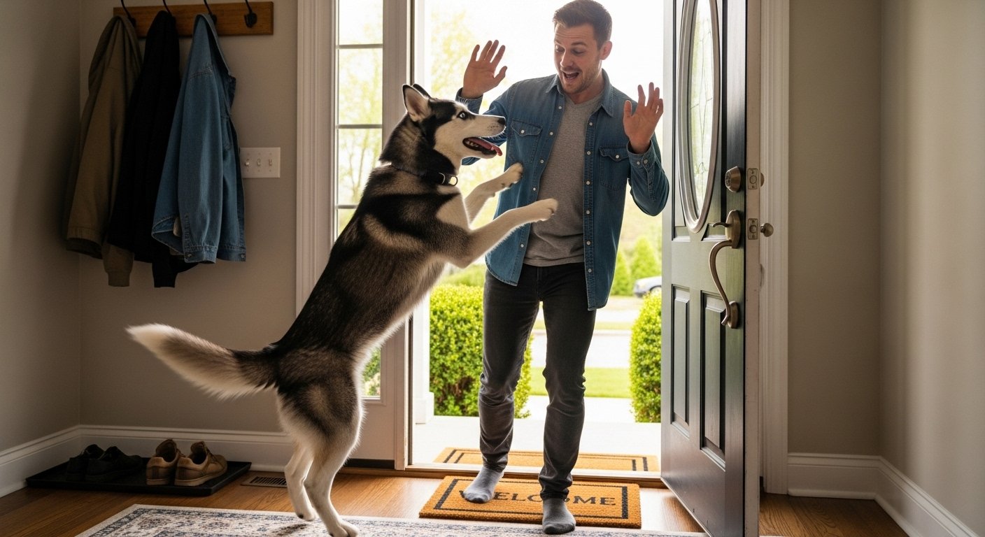 How to Teach Your Dog to Greet Guests Politely – Pets Fun Zone